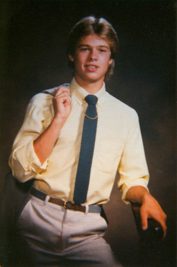 Brad Pitt's Prom Date - Woman