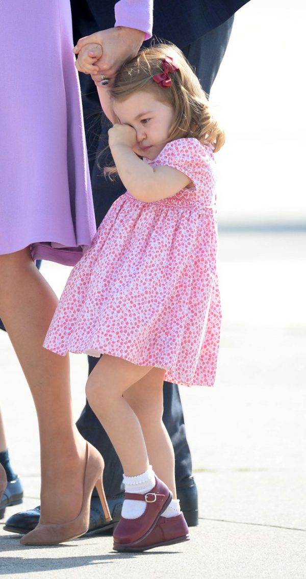 Princess Charlotte throws a royal tantrum! - Woman