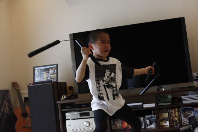 Meet the mini Bruce Lee